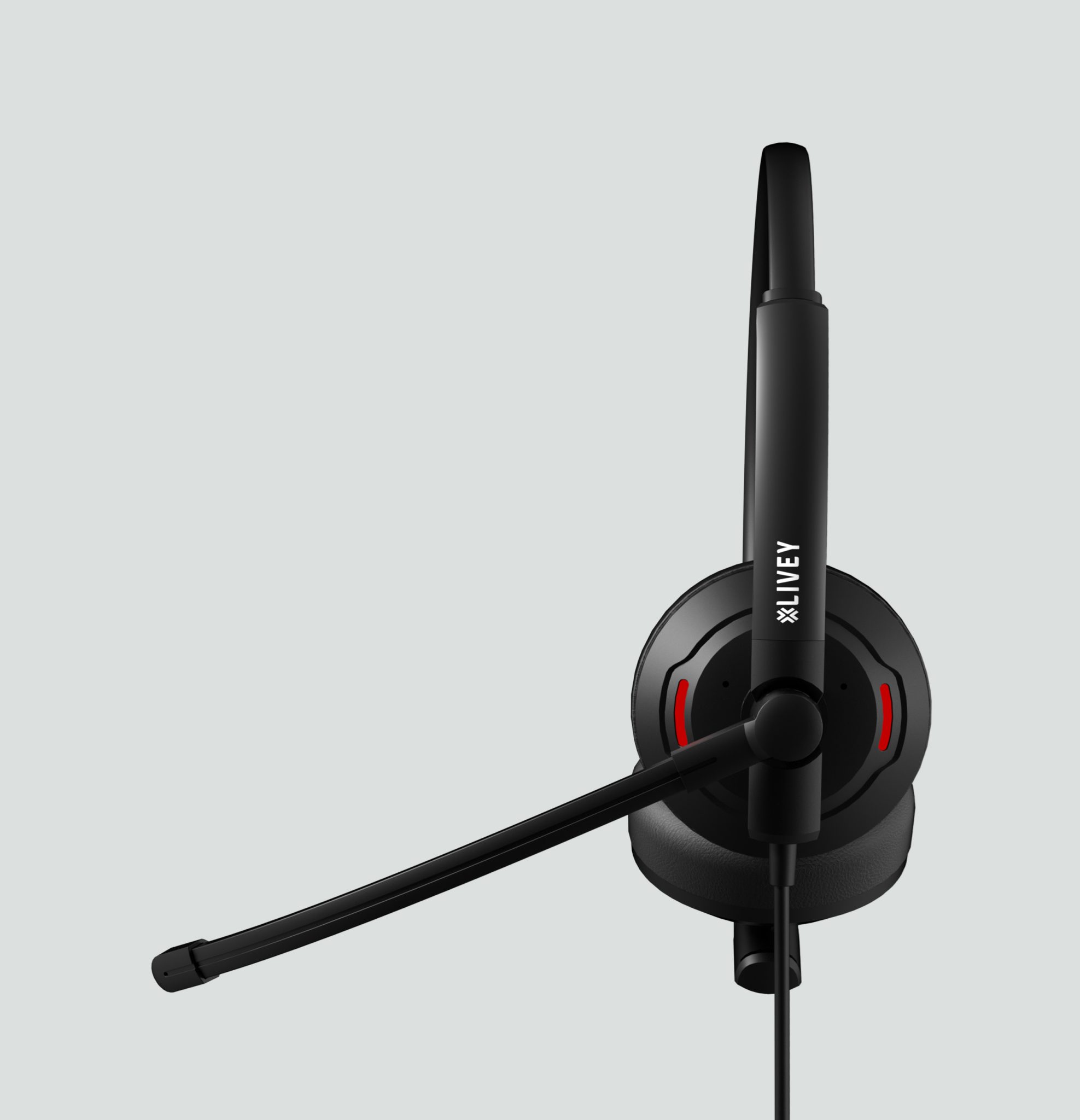 500-AINC Series Wired Headset - Livey Technologies, USA